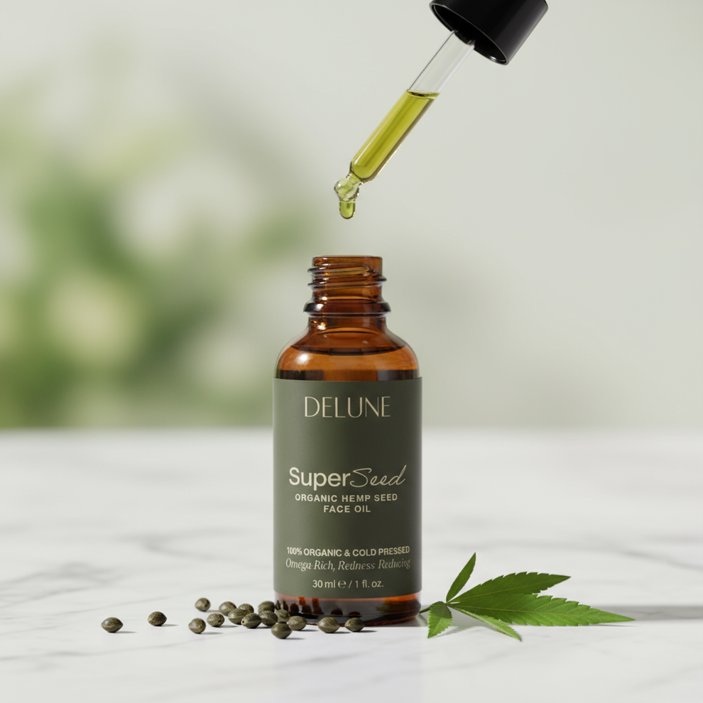 Super Seed – Organic Hemp Seed Face Oil | Delune Skincare